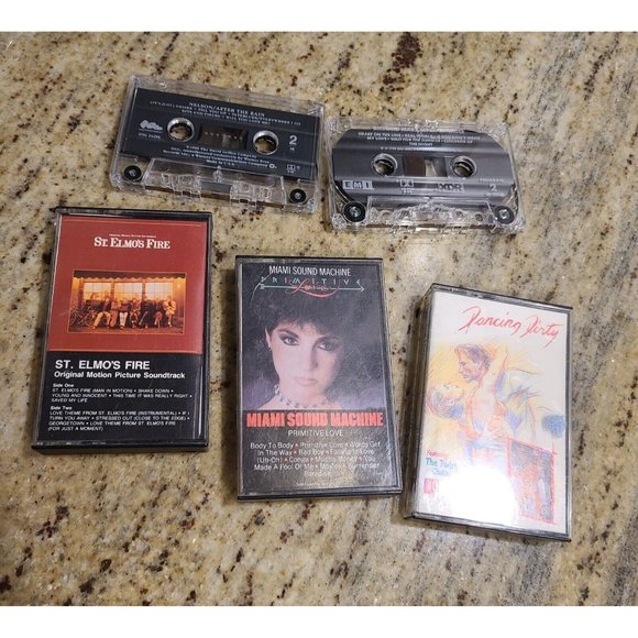 Various | Media | Lot Of 5 Cassettes Miami Sound Machine Dancing Dirty ...